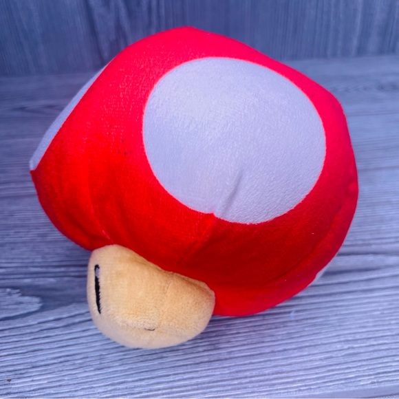Nintendo | Toys | Nintendo Super Mario Mushroom Head Plush Red 6 Power ...